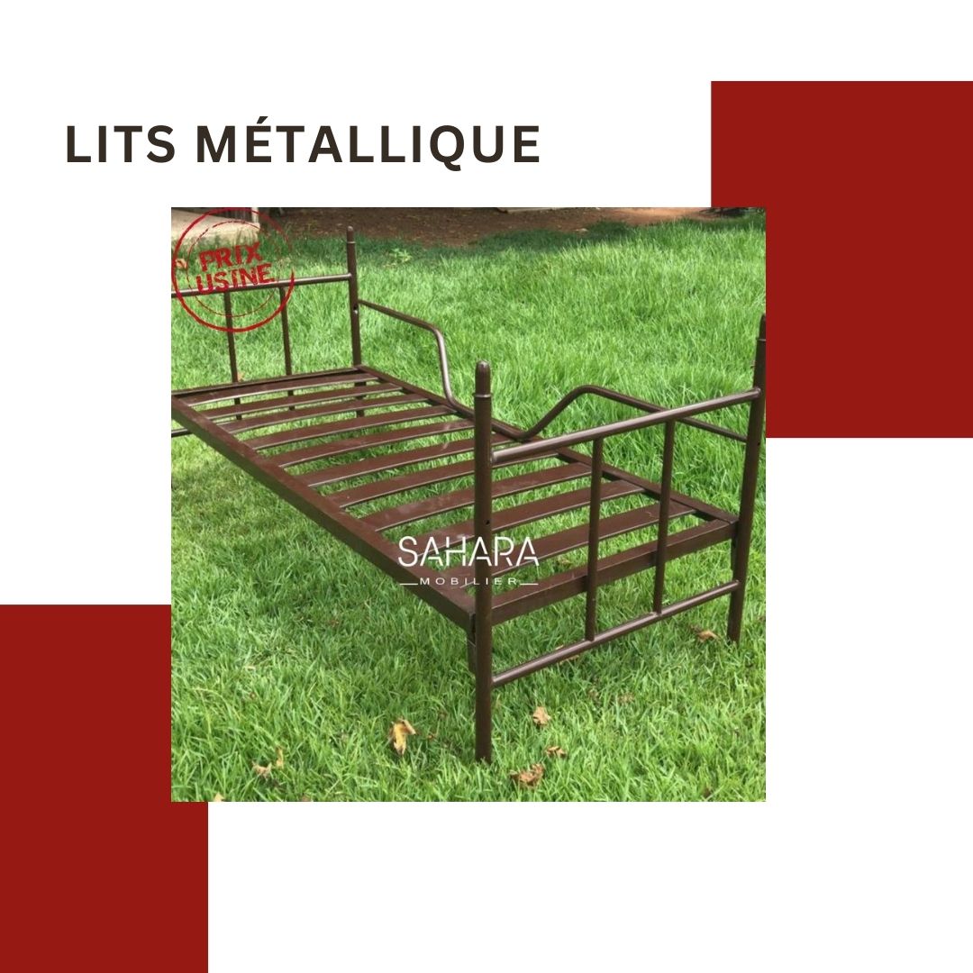 Lits métalliques – SAHARA MOBILIER
