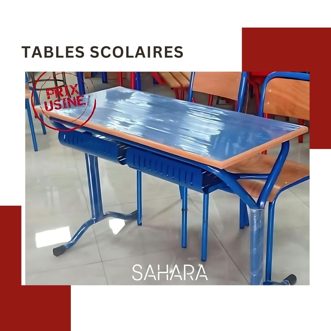 Tables Scolaires – SAHARA MOBILIER