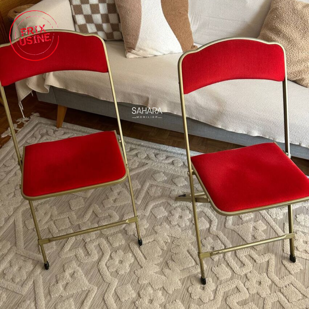 Chaise Traiteur Pliable Réf B2149 – SAHARA MOBILIER